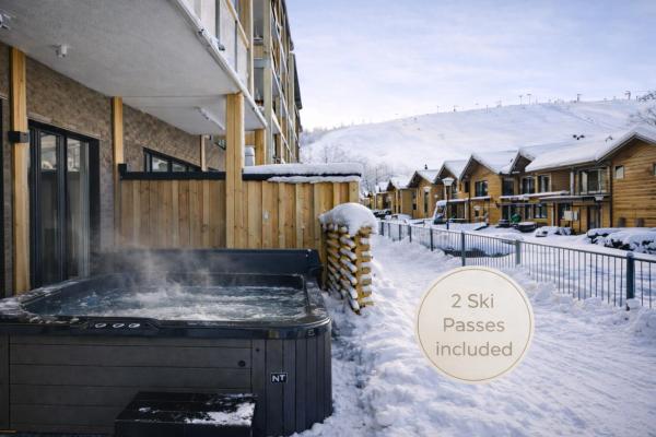 Ski-in Ski-out Luxury Corner Apartment, 2 Lift Tickets - Lappland