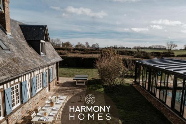 Harmony Homes La Chapelle-hareng - Indoor Pool Sauna & Spa - Bernay
