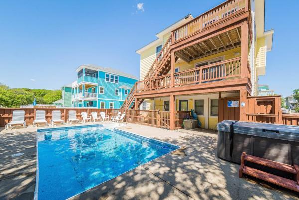 Maison Des Jeux - Corolla, Ocean Sands, Beach 500 Yds, Pool, Hot Tub, Ev Charger, 3 Dogs Allowed - Corolla, NC
