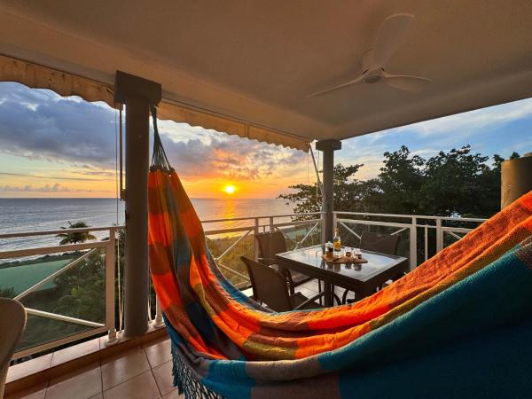 Horizon Doré Appt Avec Piscine - Vue Sur Mer - Guadeloupe