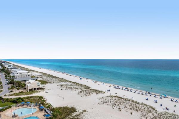 Oceanfront Condo With Free Wifi Central Ac W&d Shared Hot Tub Outdoor Pool Gym - Pensacola Beach, FL
