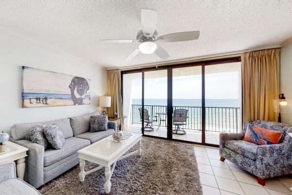 Beachfront Condo With Gorgeous Gulf View Balcony & Shared Pools - Orange Beach, AL