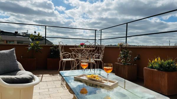 Terrazza Urania - Penthouse Terrace With 360 View Of Rome - Rome