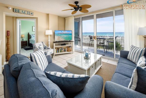 Ip214-beautiful2 Bed Beachfront-free Beach Service - Fort Walton Beach, FL