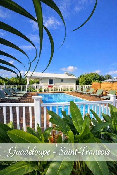 Koly'dream Saint-françois, 3 Maisons Indépendantes, Piscine, Wifi Haut Débit, Parking Gratuit, Autonomie Elec Et Citerne D'eau !!! - Guadeloupe