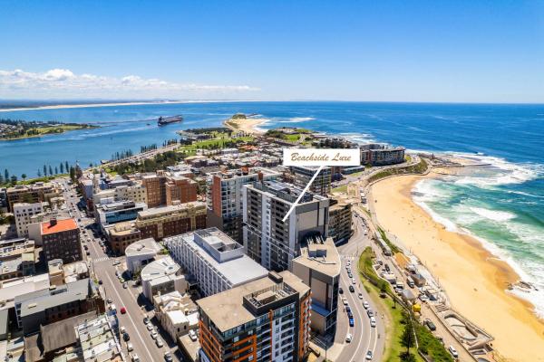 Beachside Luxe - L11 Views - Eats, Walks, Swims - 1 Car - Newcastle