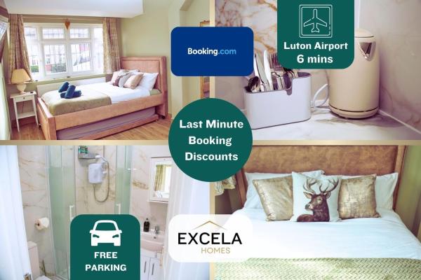 Modern Airport Annexe - Free Parking - Sleeps 4 - Near Luton Airport - Harpenden