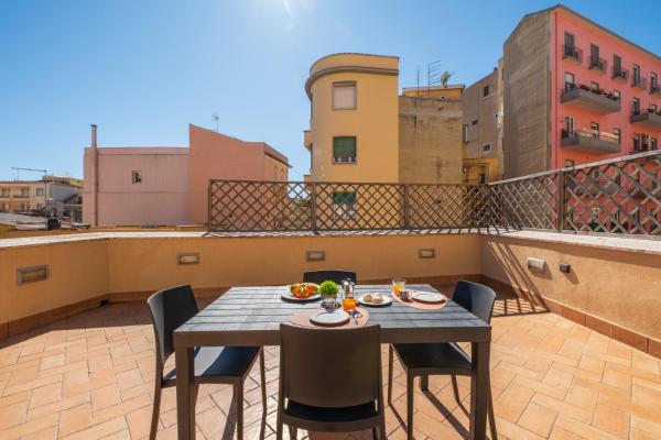 Terrazza Privata- Eleganza Mediterranea In Centro Città - Cagliari