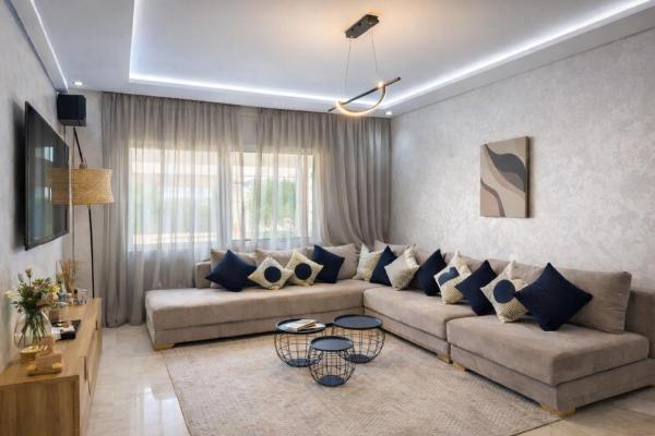 Z House Stylish Gueliz Flat Near Eden Square - 마라케시