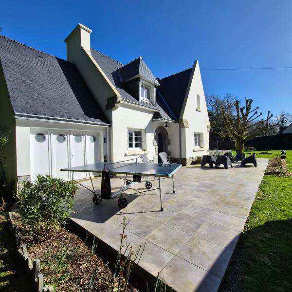 "Cap Sur La Digue" Maison à Cap-coz Dans Un Environnement Calme Et Verdoyant, à 5 Minutes Du Centre De Fouesnant Et De La Plage De Cap-coz! - Fouesnant