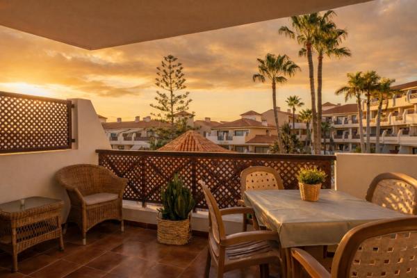 Cozy Apt Heated Pool Terrace Airco Golf - Tenerife
