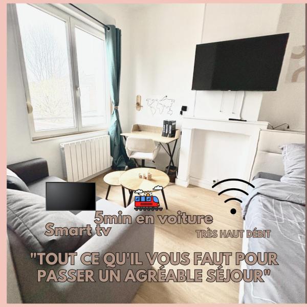 Appartement Standing - Business Vue & Calme - Saint-Amand-les-Eaux