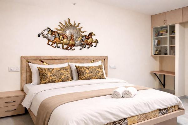 1bhk With Ac, Balcony & Rooftop Jhula, Kitchen - Ujjain