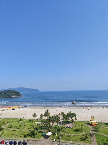 Flat Completo Com Estacionamento à 150m Da Praia - Santos