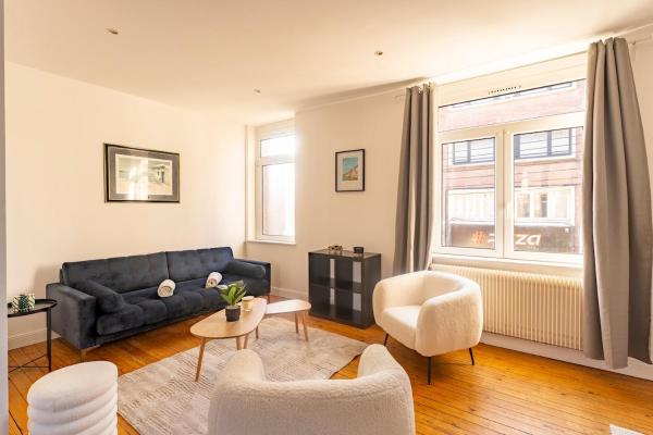 Duplex La Paix, Lumineux à 100m De La Gare - ibis Styles Lens Centre Gare