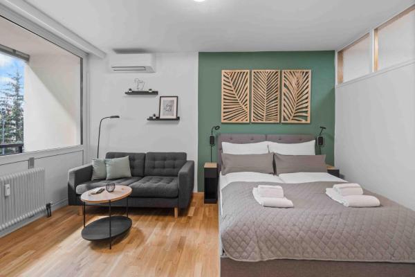 Bernhards Studio Koßgasse - Gratis Parken, Klimaanlage & Balkon - Graz