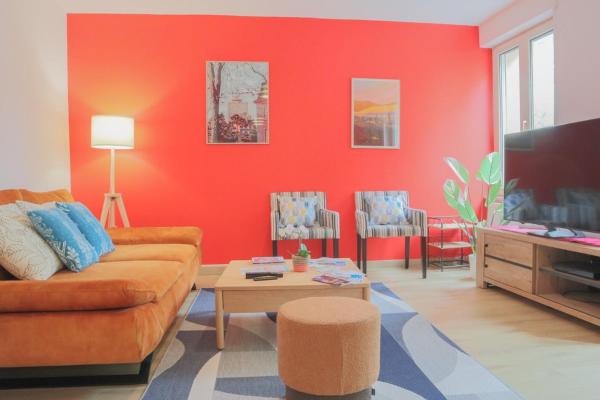 Terracotta Duplex, 8 Guest, Garage Included - Mulhouse