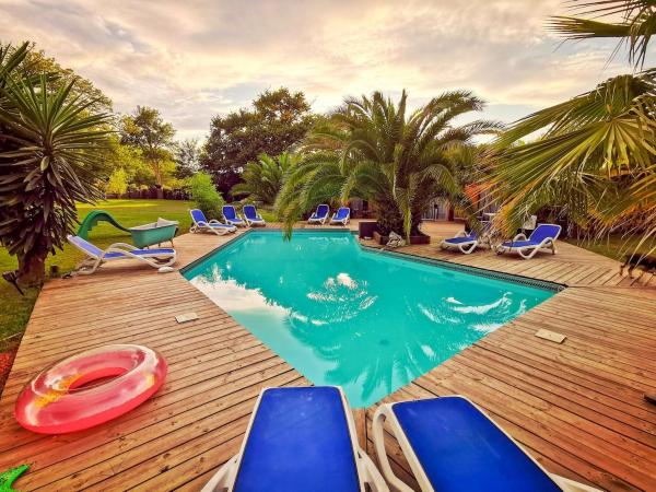 Villa Hacienda 14 Pers Avec Piscine Chauffée, Grand Jardin, Messanges Plage - Soustons
