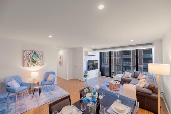 Extra-large 2bed 2bath Apartment | Free Parking - St Kilda