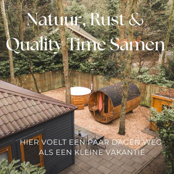 Forest Wellness Lodge L Privé Hottub & Sauna - Weert