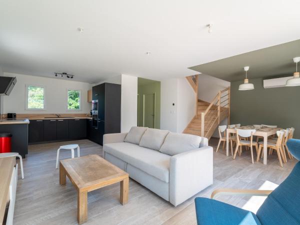 Maison Neuve Climatisée, 8 Pers, Proche Plages, Surf, Wi-fi, Terrasse, Parking, Ménage Inclus - Fr-1-319-526 - Biscarrosse