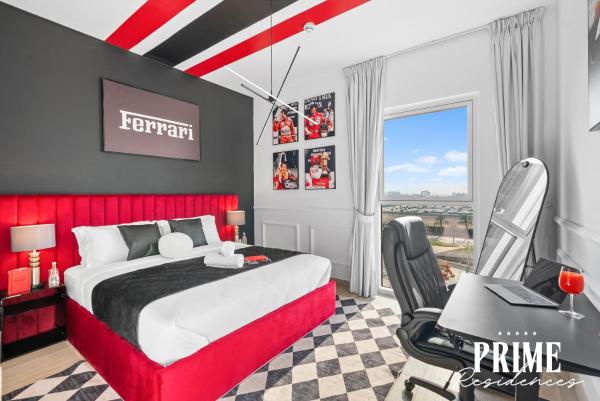 Luxury Ferrari Residence With Ps5 - Abu Dhabi