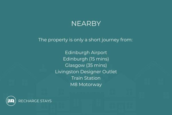 Free Parking- Sleeps 6 - 3 Bedrooms - Central - Livingston