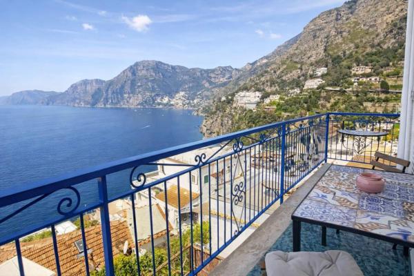 Panoramic Sea View Balcony Apartment In The Heart Of Praiano, Casa Mimì Junior - Positano