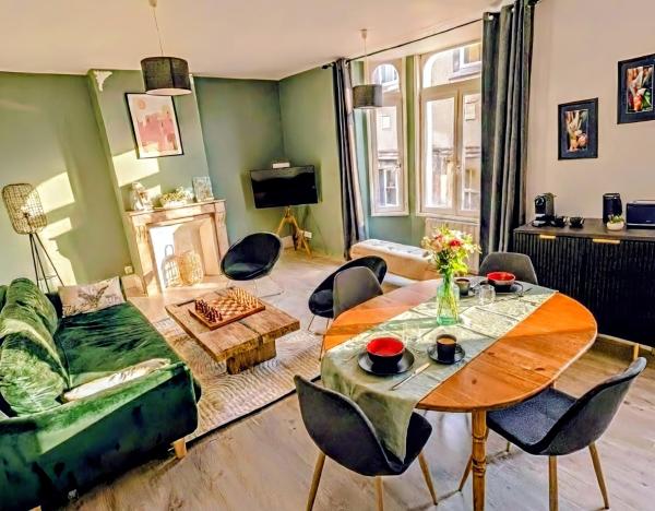 L'ecrin D'opale - Appartement-suite, Lit King Size, Bureau - Boulogne-sur-Mer