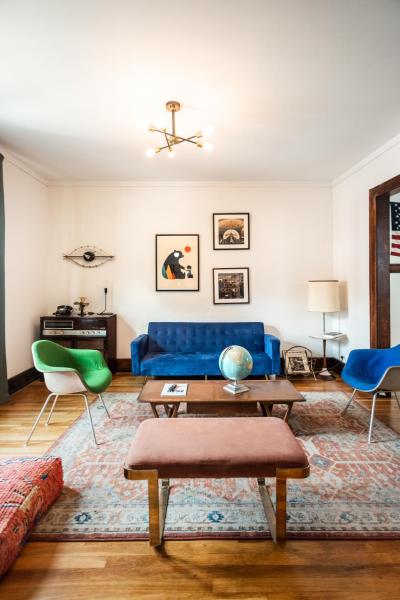 Luxe Mid-century Styled Historic Townhouse #1 - Detroit, MI