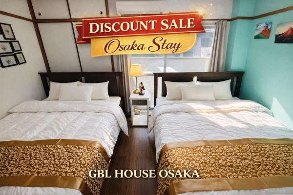 701 Kuromon 1min Namba 6min Dotonbori Walkable Best Location - Umeda