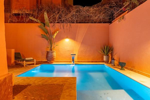 Villa With Heated Pool 5 Min Jemaa El-fna 4 Bedrooms - Marrakesh