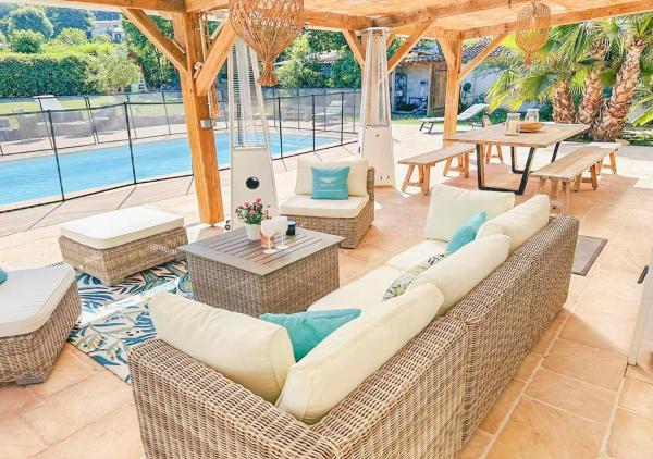 Villa Chic, 170m2, 9 P, Piscine, Ac, Jardin - Saint-Raphaël