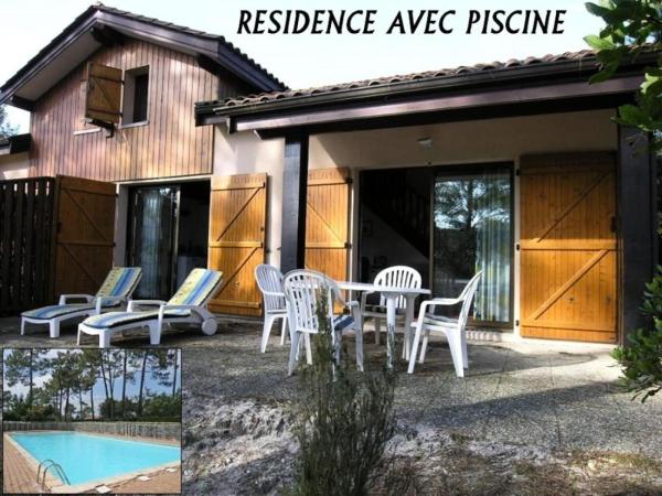 Résidence Presidents - Maison 3 Chambres Pour 6 Personnes, Résidence Avec Piscine Les Présidents à Lacanau Mae-0291 - Lacanau