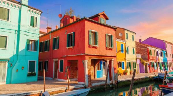 Burano Vista Canale Meravigliosa - Venedig