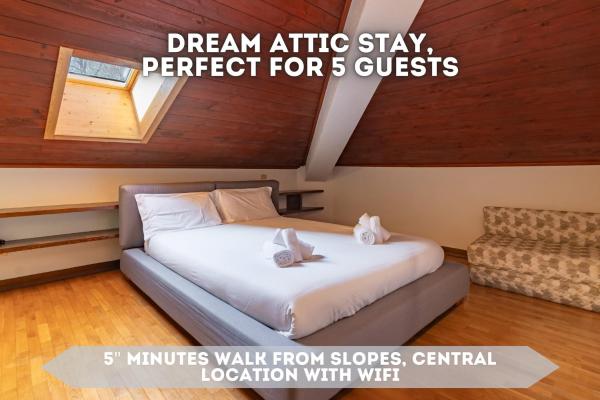 Central Alpine Attic - 5 Min Walk To Ski Lift - Aprica