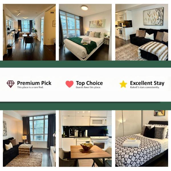 Elegant 2br Apartment Near Cn Tower With Free Parking - Toronto