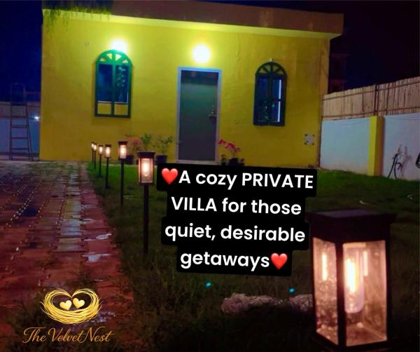 The Velvet Nest - Gurgaon - Luxurious Single Bedroom Private Villa With Garden - Manesar