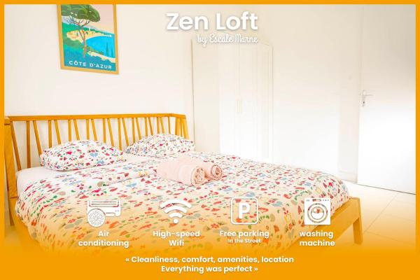 Escale-marne Fr - Zen Loft - Ac - Climatisation - Parking Gratuit - 101 - Rosny-sous-Bois