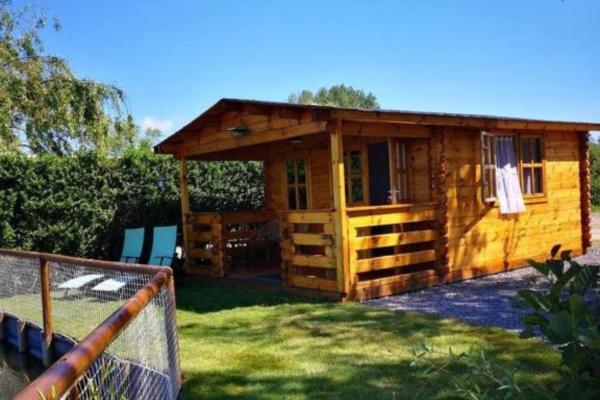 Chalet 22 - Camping Les Robinson Du Lac à Ardres - Pêche Gratuite Sans Permis - Pas-de-Calais