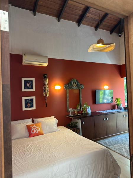 Quarto Em Casa De Praia Com Estacionamento - Itapema