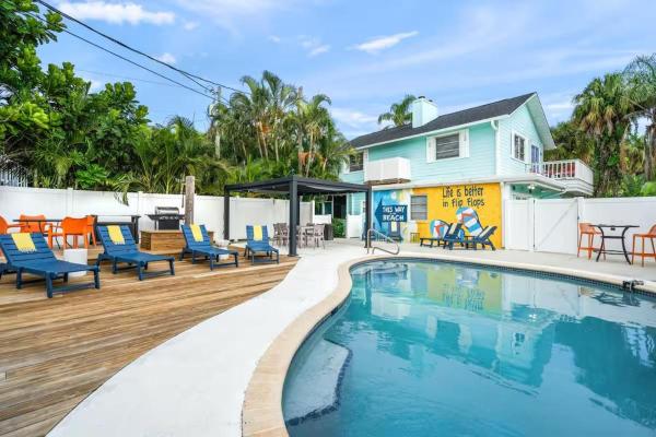 Flamingo 1br Beach-side Villa In Siesta Key With Pool - Siesta Key, FL
