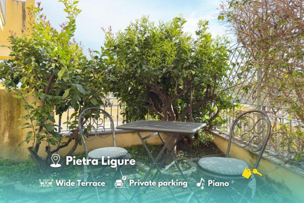 250 Mt Dal Mare - Relax E Posto Auto - Pietra Ligure