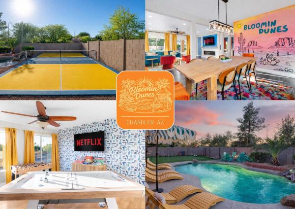 Bloomin' Dunes - Pool Pickleball & Tiki Bar - Chandler, AZ