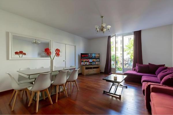 Elegant 1br - Sleeps 7 - Arc De Triomphe - Eiffel Tower