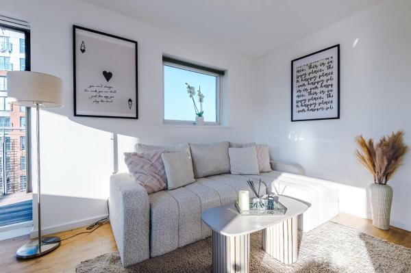 Stylish Mcr 1br Apt Etihad Coop Live Parking - Manchester