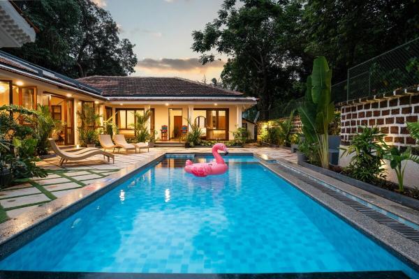 Acacia ÂMago, -5 Bed Private Pool Villa, Anjuna - アンジュナ