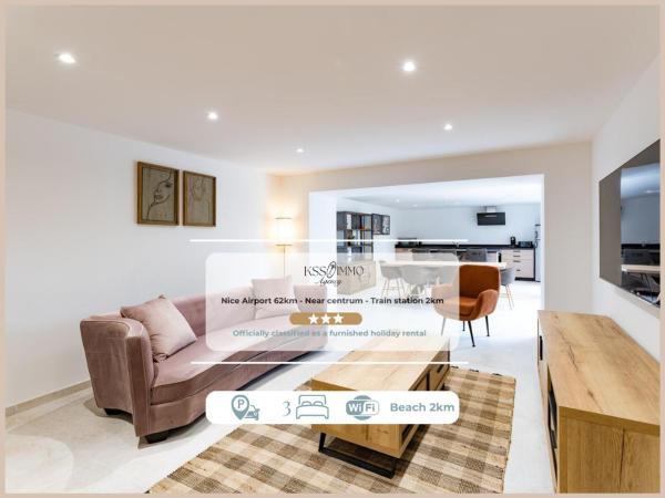 Appart Hotel 3 Chambres - Parking - Clim - Saint-Raphaël