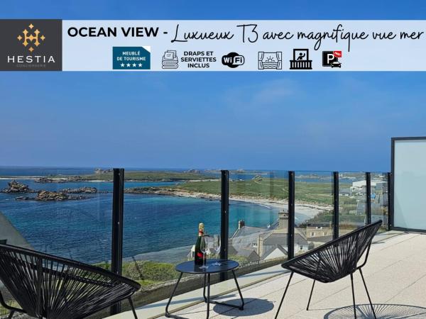 Ocean View - Luxueux T3 Avec Magnifique Vue Mer - Porspoder
