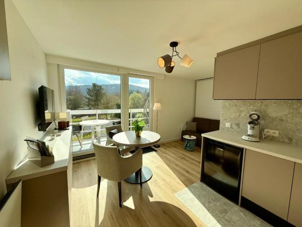 Studio Moderne Avec Balcon , Centre Han-sur-lesse ,5 Min Grottes - Belgium